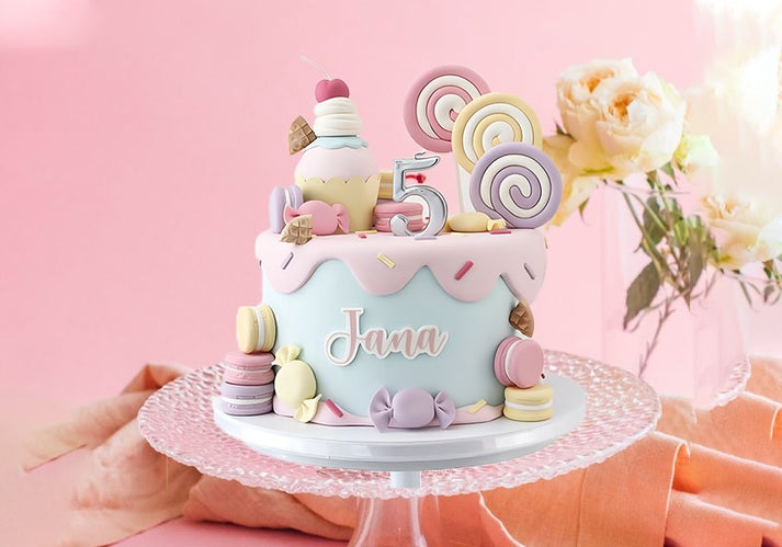 Candyland Fondant Cake – Wackers